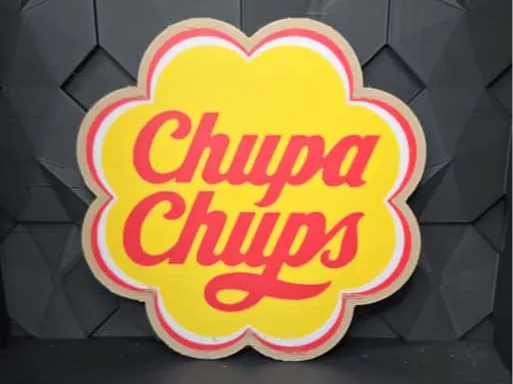 Chupa Chups Logo/SIgn by Print Maker MakerWorld: Download Free 3D Models