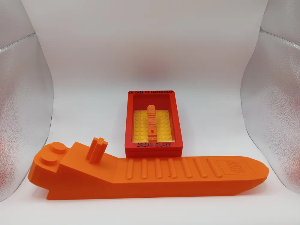 Brick Separator Funny Gift - Break Glass Emergency - Free 3D Print ...