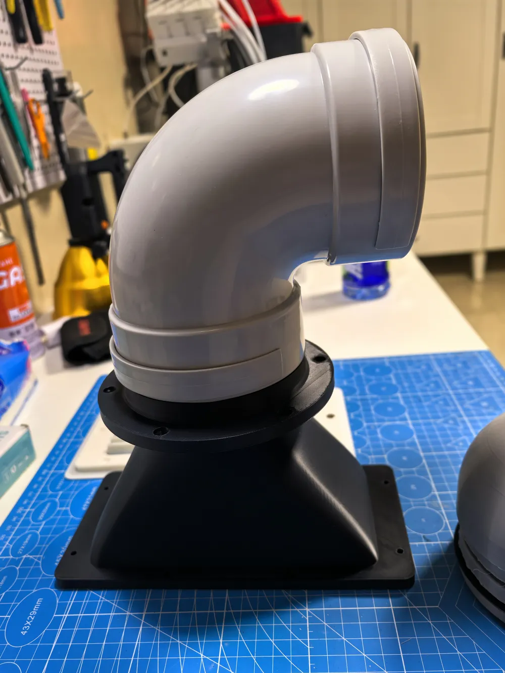 Fresh air wall-mounted duct kit (plug-in snap-on type) - Free 3D Print ...