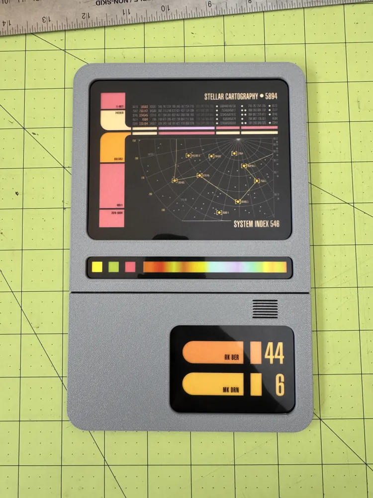 Star Trek DS9 PADD v2 by beepBot MakerWorld: Download Free 3D Models