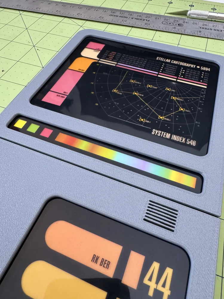 Star Trek DS9 PADD v2 by beepBot MakerWorld: Download Free 3D Models