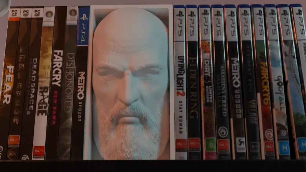 Kratos Book Nook by theStonefox MakerWorld: Download Free 3D Models