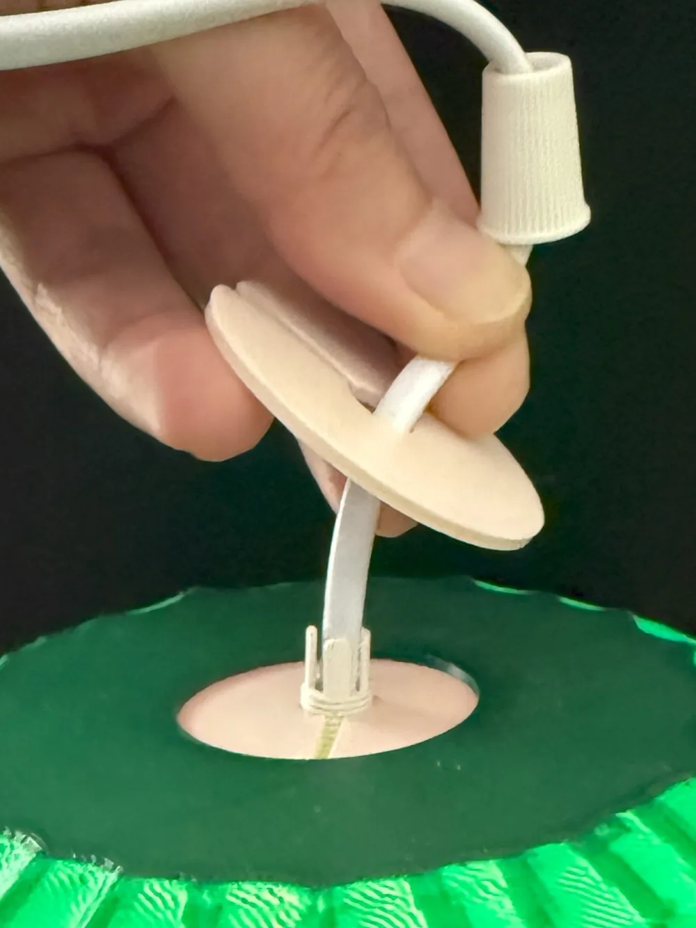 Chandelier and pendant light lamp shade holder - Free 3D Print Model ...