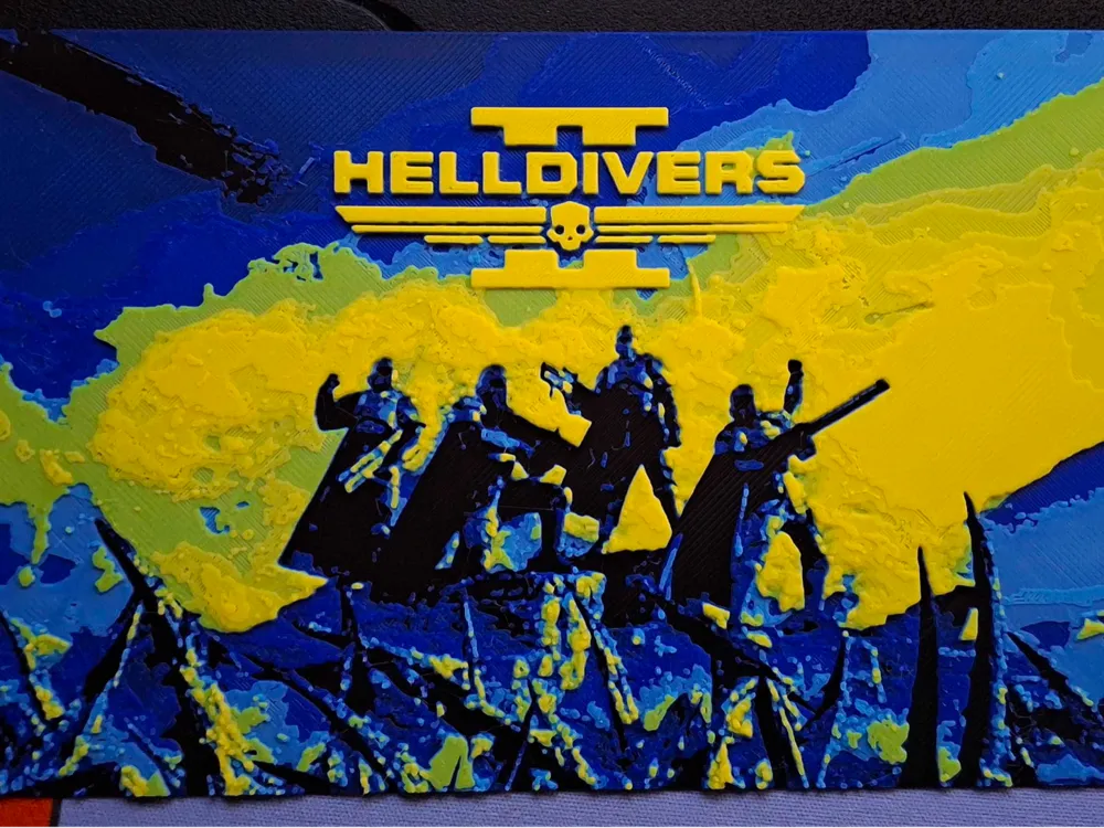 Helldivers 2 - Image by Dekay MakerWorld: Download Free 3D Models