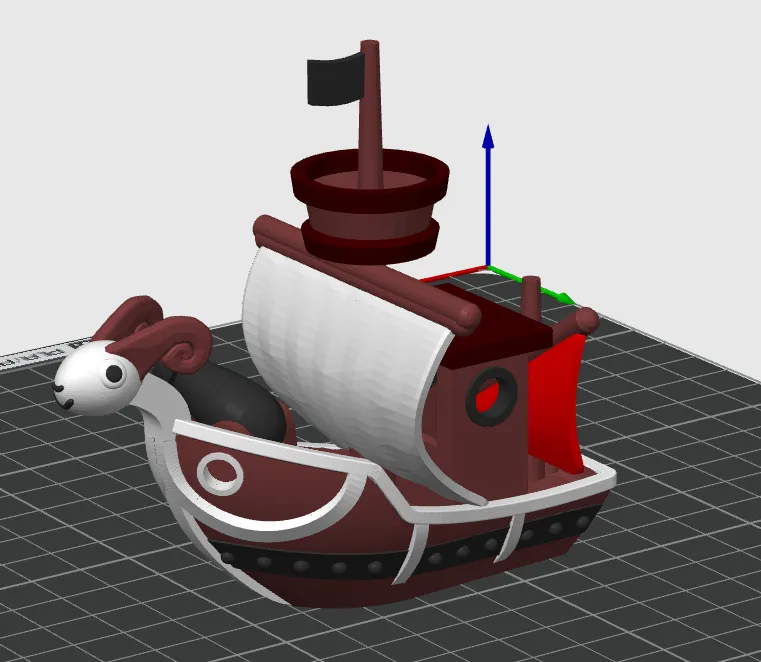 Going Merry One Piece Benchy by frekkodesigns MakerWorld: Download Free ...