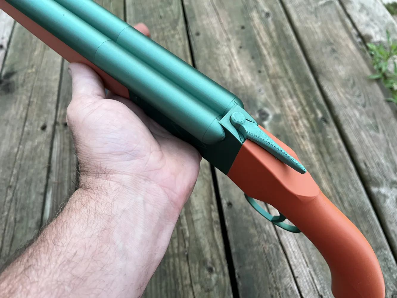 Double Barrel Sawed Off Shotgun Prop - Free 3D Print Model - MakerWorld