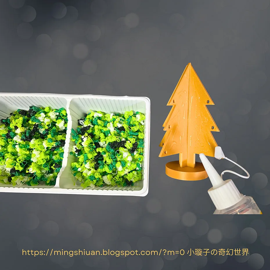 Christmas Tree -Decorations after Cleaned Filament - Free 3D Print ...