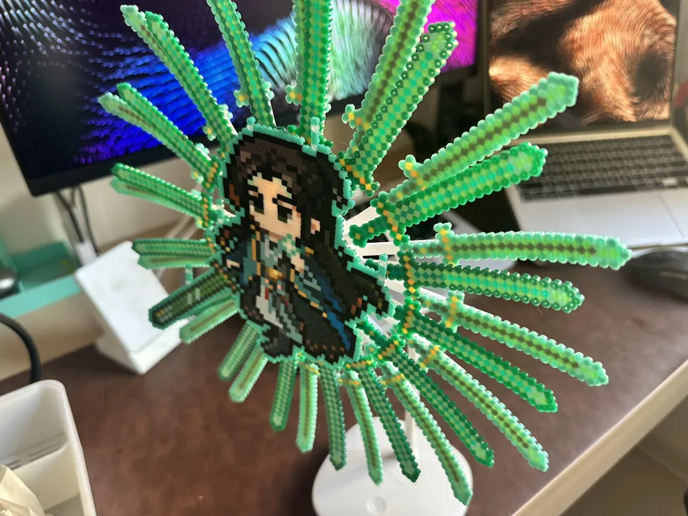 Han Li Sword Array | Han Li Perler Bead Frame - Free 3D Print Model ...