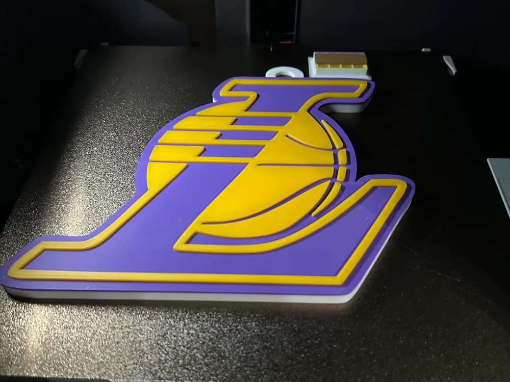 Oversized Lakers Chain by Hamilton’s Custom Creations - MakerWorld