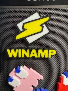 WINAMP Logo Magnets by sesh3d - MakerWorld