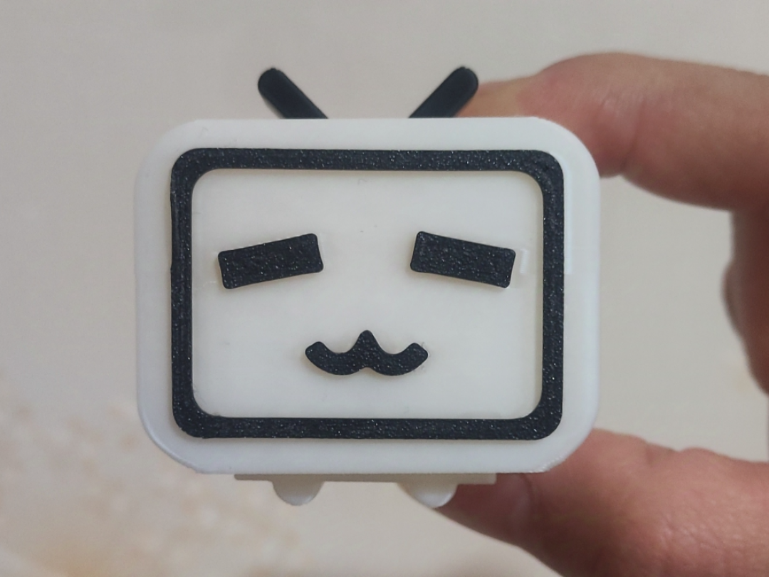Bilibili Mini TV Fidget Button Clicker by BiliBili MakerWorld: Download Free 3D Models