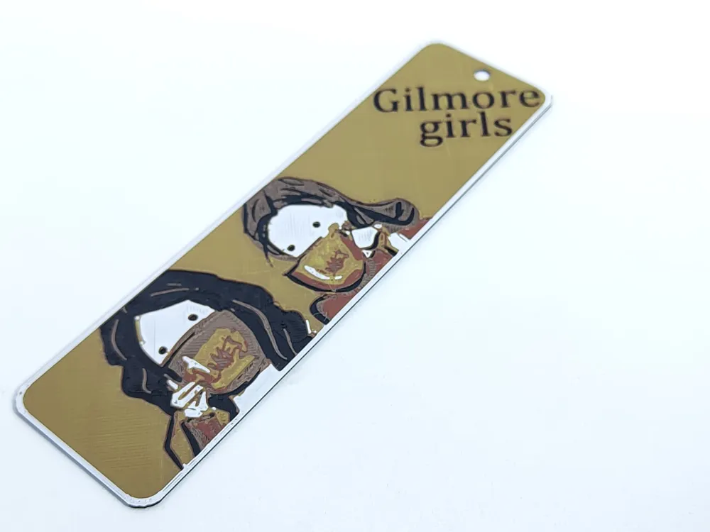 Gilmore Girls series Bookmark - Free 3D Print Model - MakerWorld
