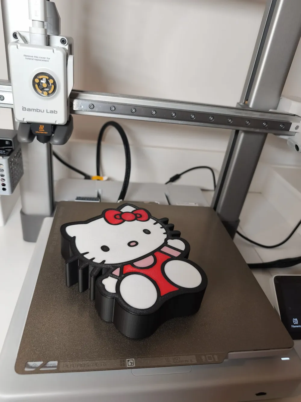 Hello Kitty light box Sanrio - Free 3D Print Model - MakerWorld
