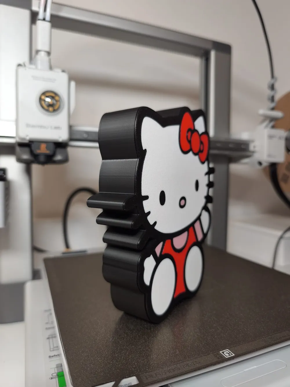 Hello Kitty light box Sanrio - Free 3D Print Model - MakerWorld