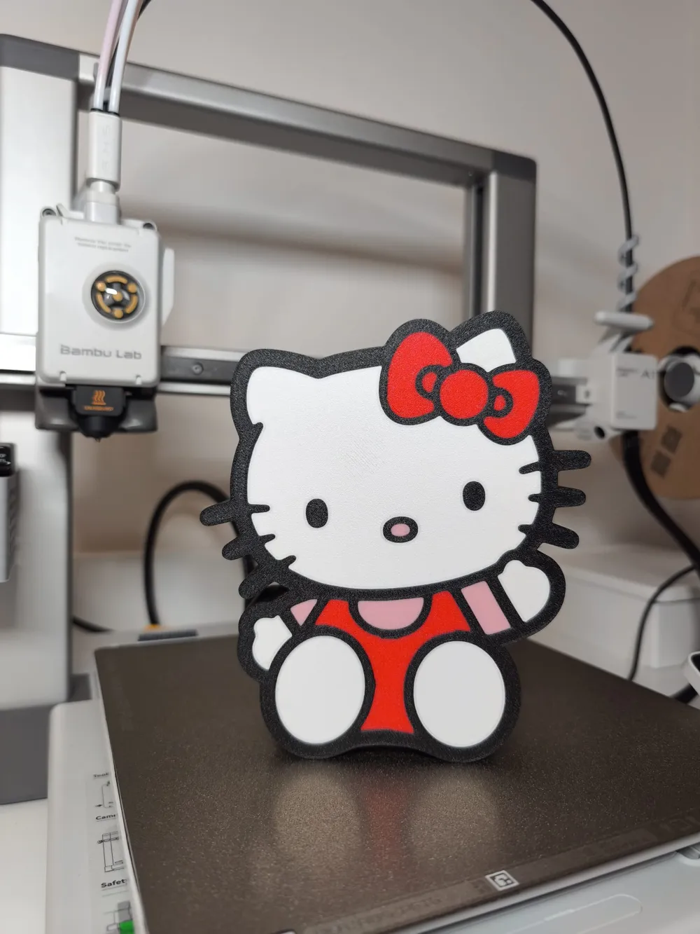 Hello Kitty light box Sanrio - Free 3D Print Model - MakerWorld