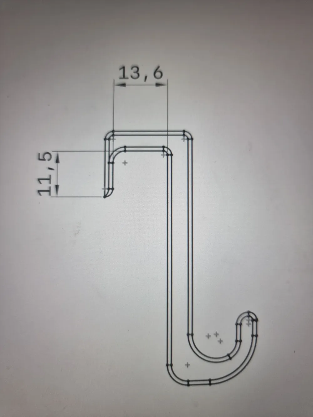Door Hook by Anton R - MakerWorld
