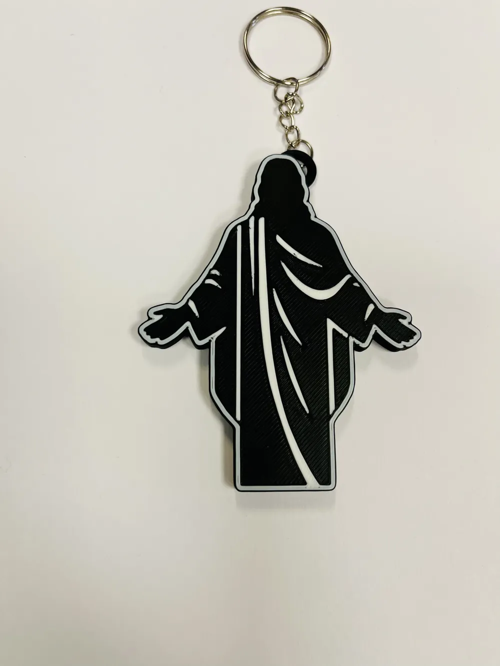 Jesus keychain - Free 3D Print Model - MakerWorld