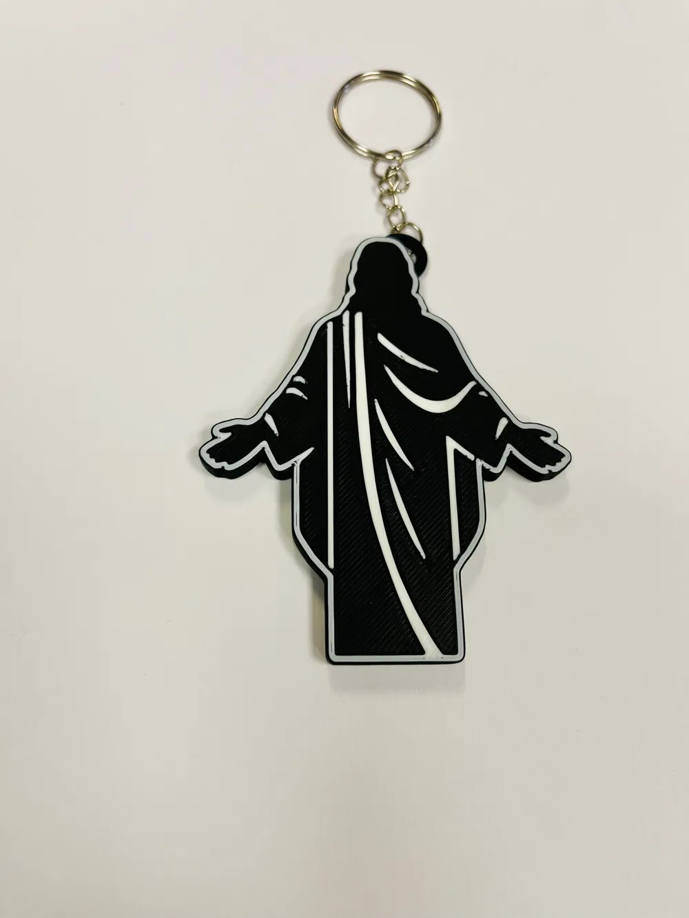 Jesus keychain - Free 3D Print Model - MakerWorld