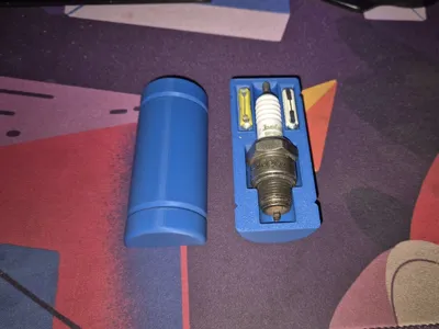 sparkplug 3d print model download - MakerWorld