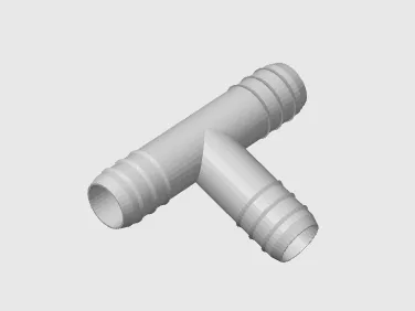 Pipe 16mm T- connector by Rotkiv - MakerWorld