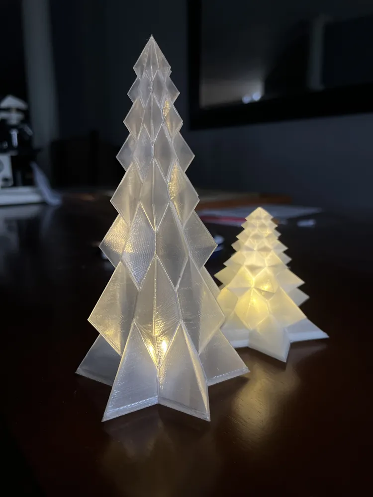 Christmas Tree Tea Light by LayerXLayer Creations - MakerWorld