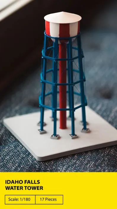 Idaho Falls Water Tower Model by mitchrichie - MakerWorld