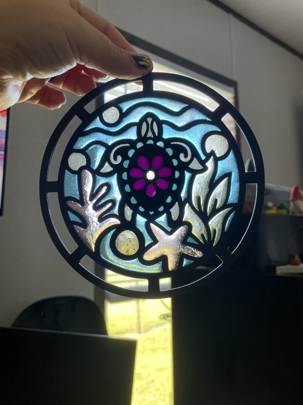 Sun Catcher Turtle by She Bee Craftin - MakerWorld