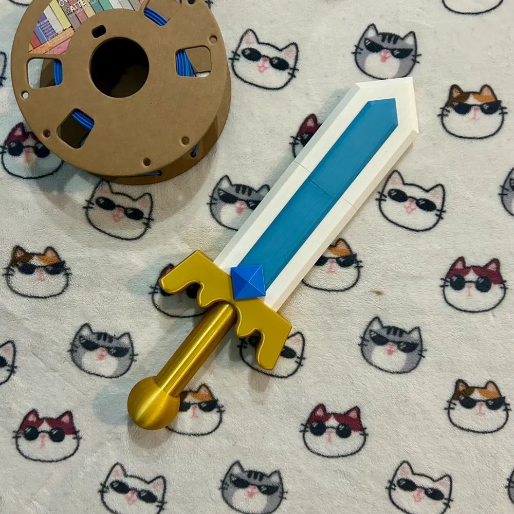 Sea Fairy Cookie Sword by slug__ - MakerWorld