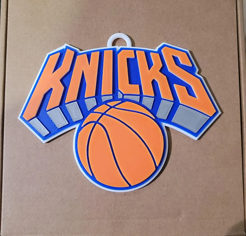NEW YORK KNICKS 3D Logo 180mm series by mercadogarzas - MakerWorld
