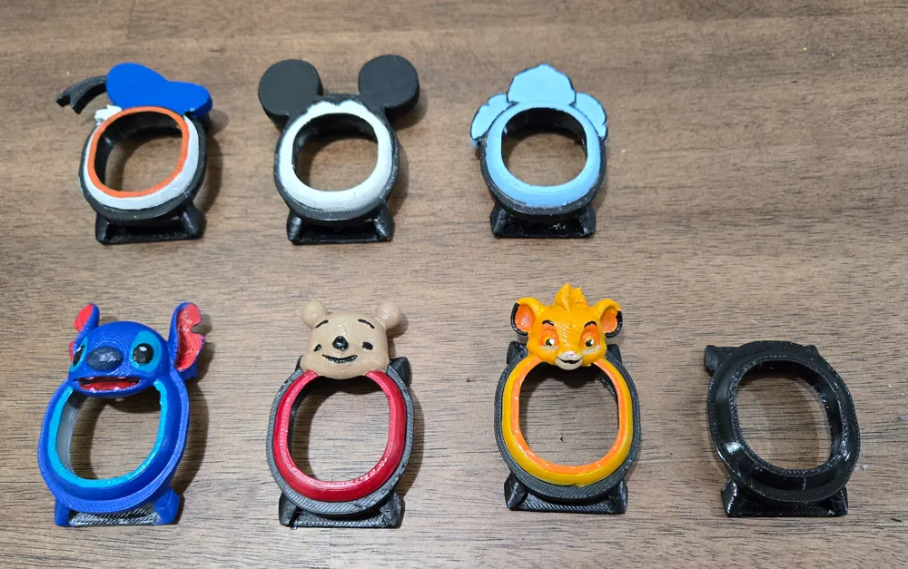 Disney Puck Holders for MagicBand plus - Free 3D Print Model - MakerWorld