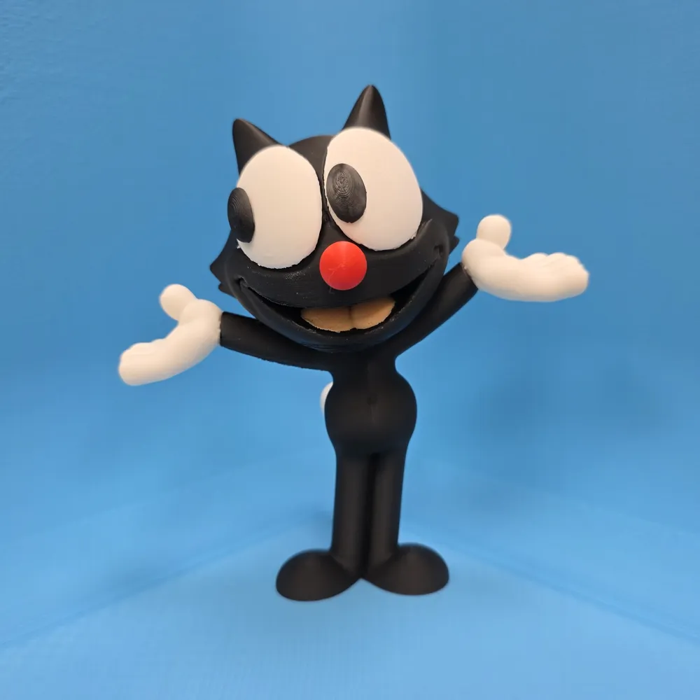 Felix the Cat - NO AMS REQUIRE by kos MakerWorld: Download Free 3D Models
