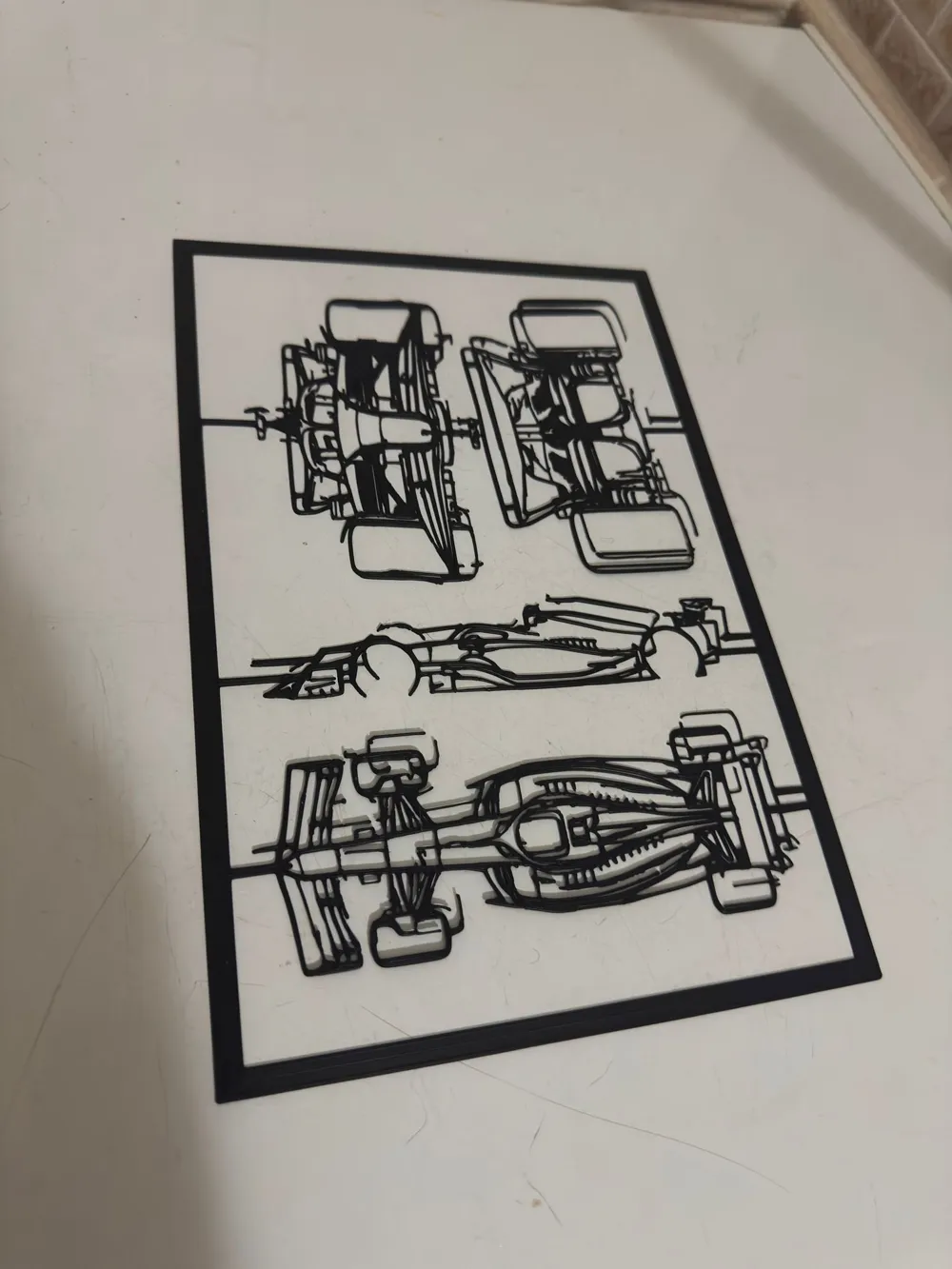 Quadro - Silhouette AUTO F1 - Free 3D Print Model - MakerWorld