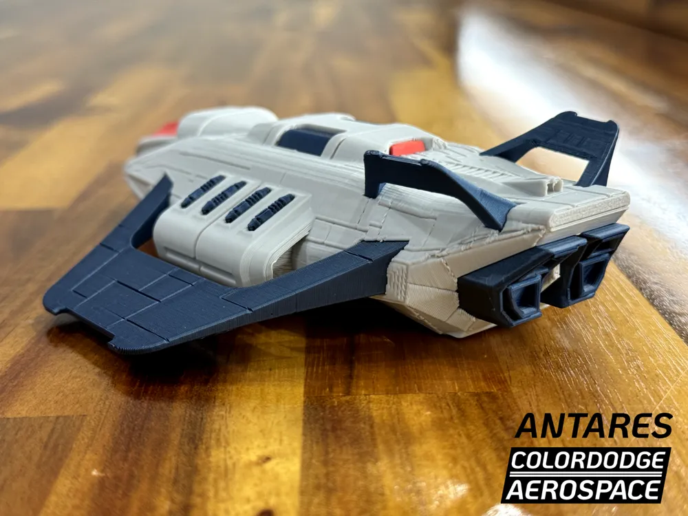 Colordodge Aerospace Antares Toy Spaceship Kit by colordodge - MakerWorld