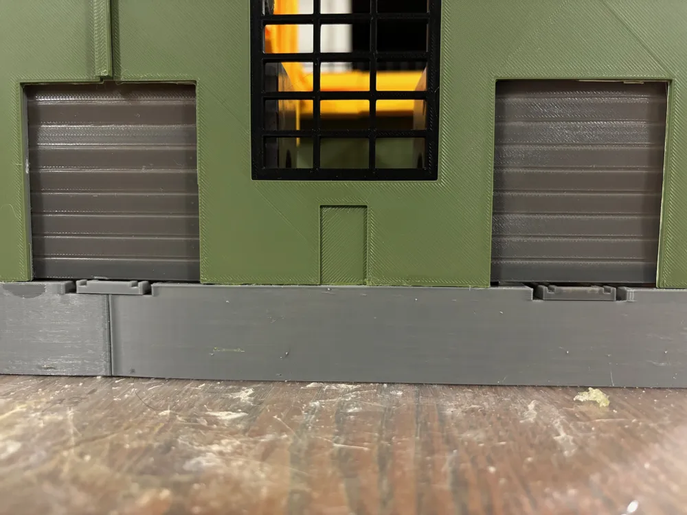 HO Scale Motorized Roll Up Door - Free 3D Print Model - MakerWorld