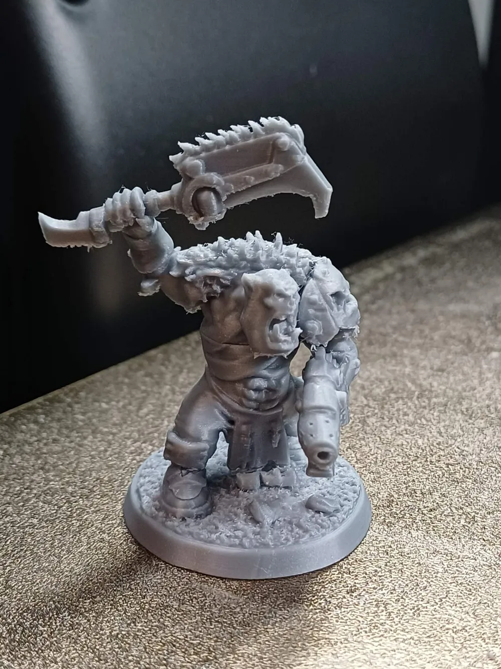 Ogre with a sword - Free 3D Print Model - MakerWorld