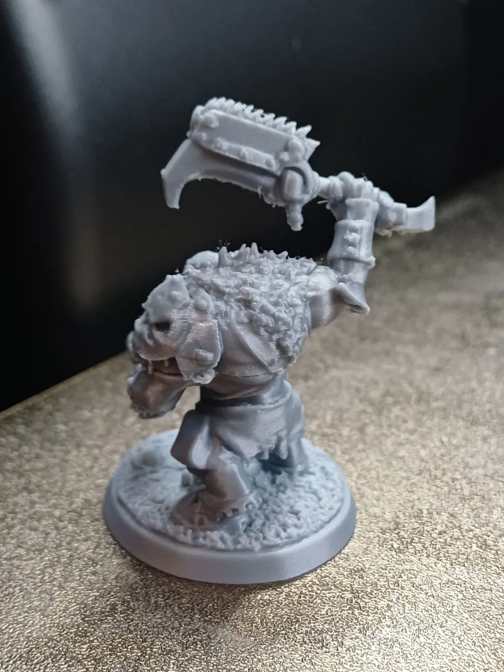 Ogre with a sword - Free 3D Print Model - MakerWorld
