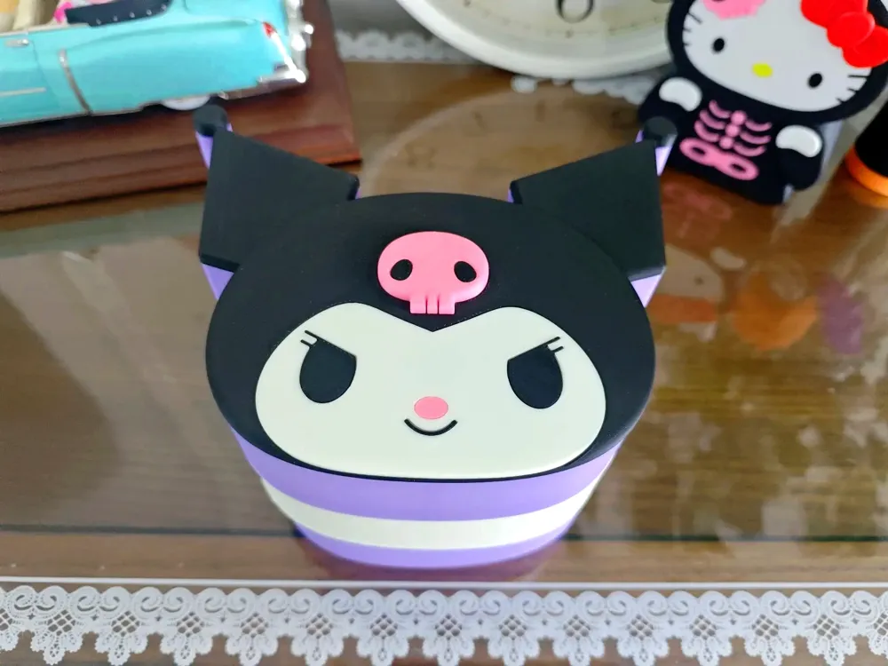 Halloween Kuromi Cartoon Storage Box Rotatable Three-Layer Storage Box ...
