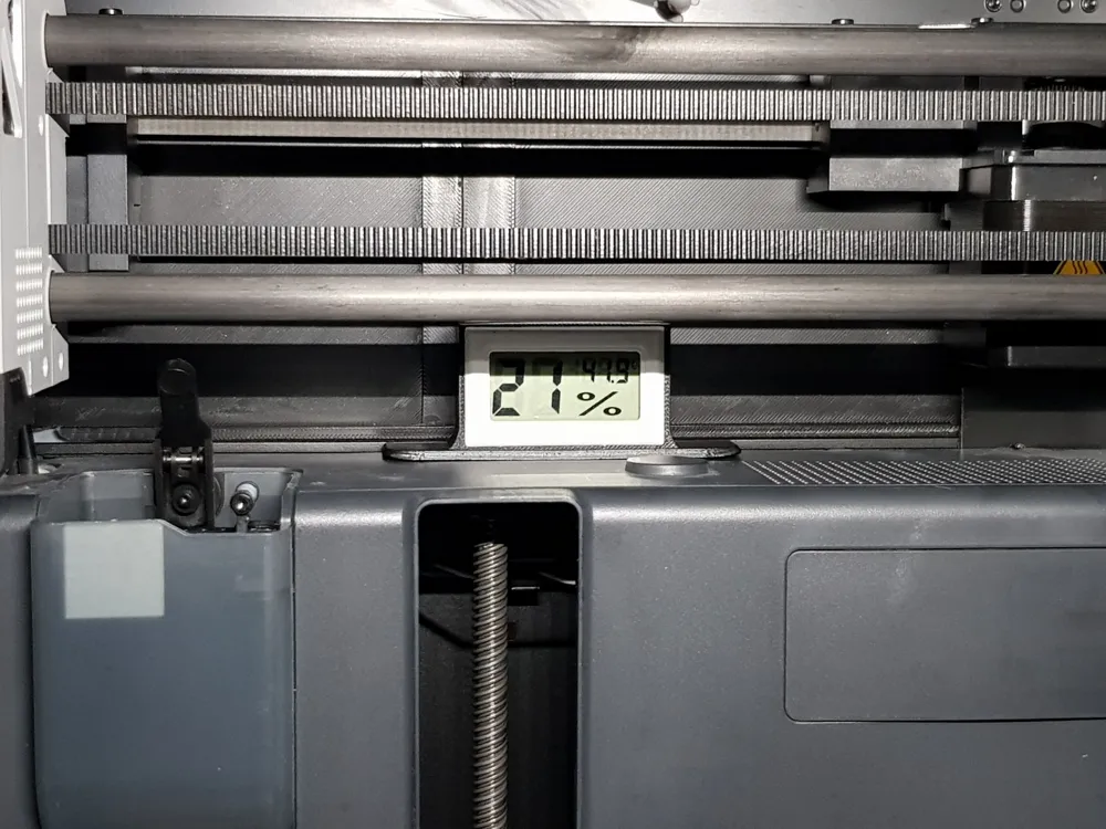 Humidity/Temperature gauge holder for Bambu Lab X1C/P1P - New, improved ...