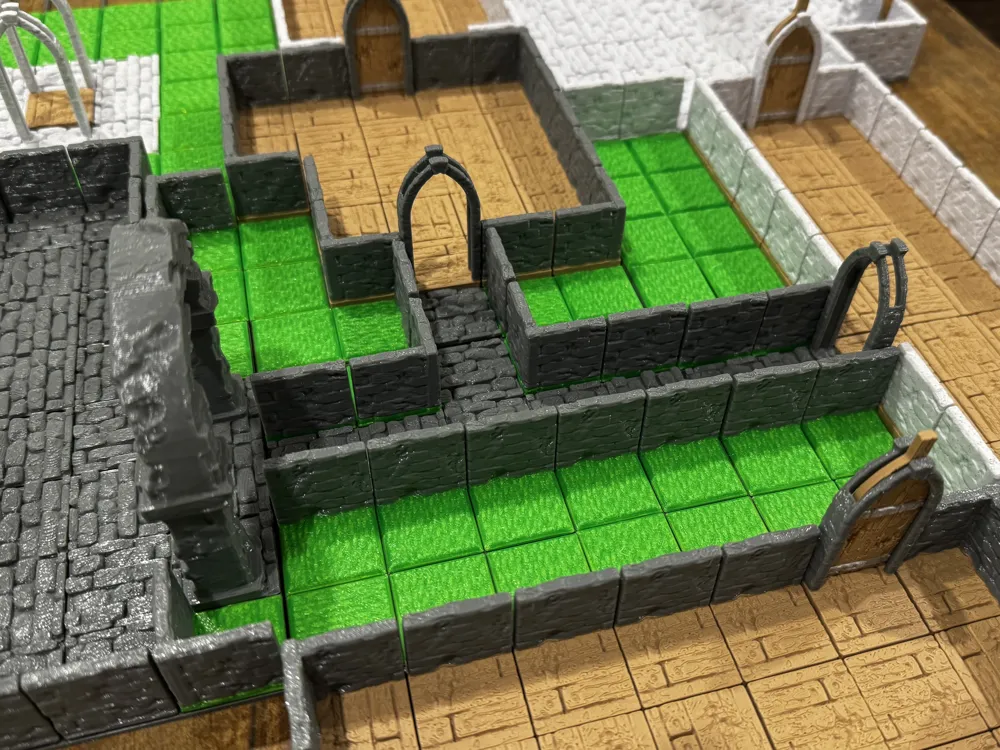 Grass Tiles for DnD Modular Map Maker - Free 3D Print Model - MakerWorld