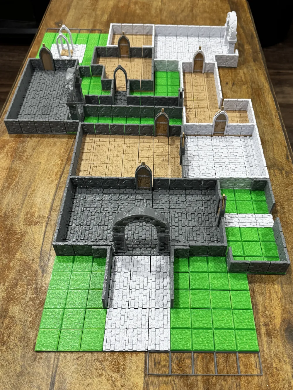 Grass Tiles for DnD Modular Map Maker - Free 3D Print Model - MakerWorld