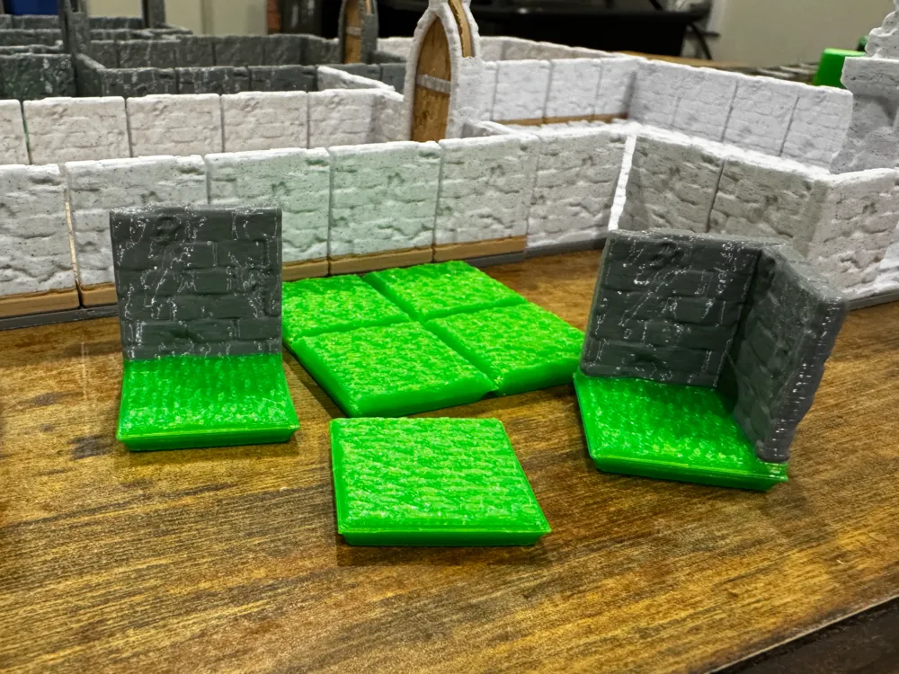 Grass Tiles for DnD Modular Map Maker - Free 3D Print Model - MakerWorld