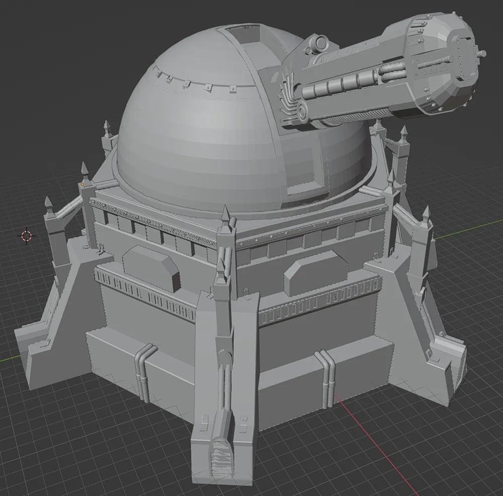 Sci-fi Orbital Cannon by The_Signal MakerWorld: Download Free 3D Models