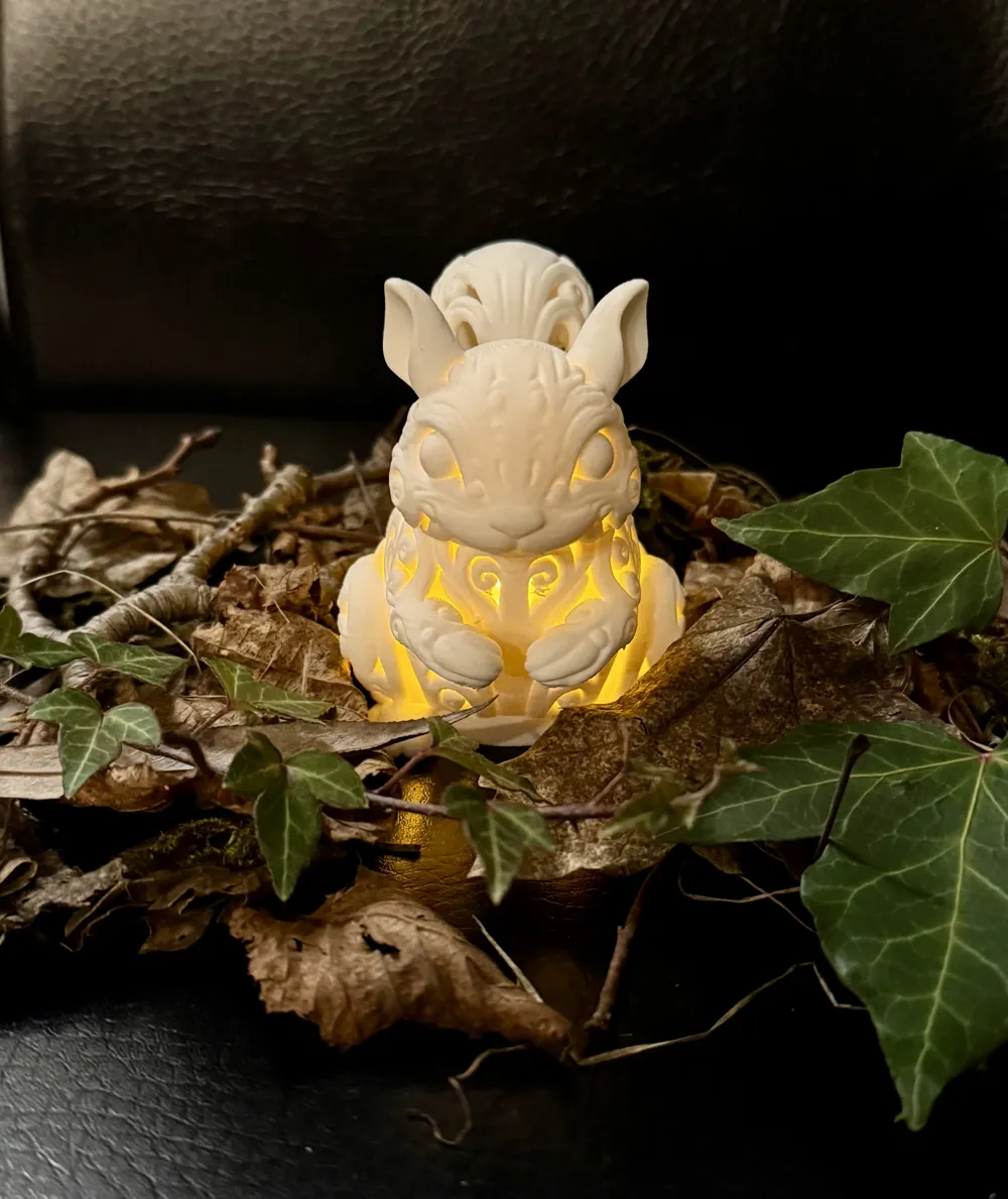 Esquilo no Estilo de Ornamento para Vela LED - Modelo gratuito para ...