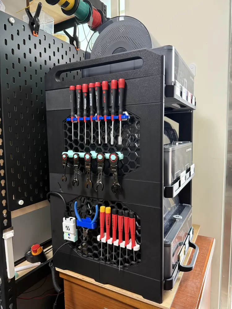 AMS 1 & 2 Pro & HT Modular Sliding Stacking System - Free 3D Print ...