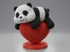 Knitted Valentine's panda - Free 3D Print Model - MakerWorld