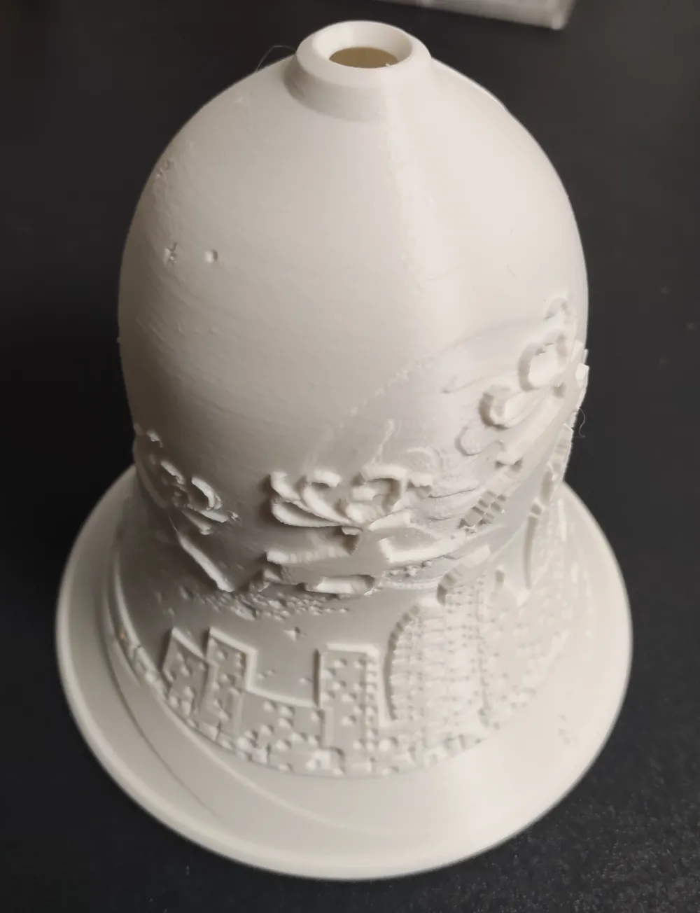 Lithophane Christmas bell - Free 3D Print Model - MakerWorld