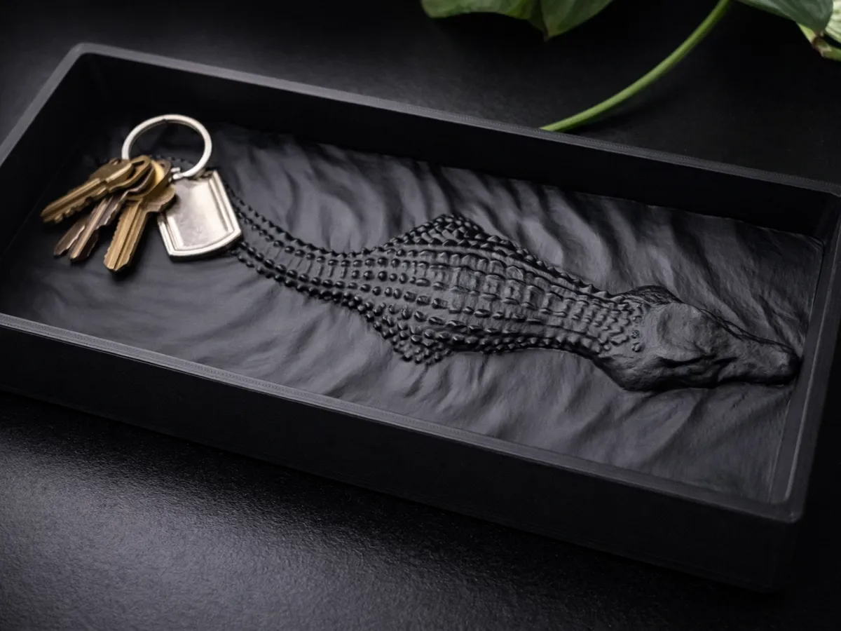 Alligator Catch Tray - Free 3D Print Model - MakerWorld