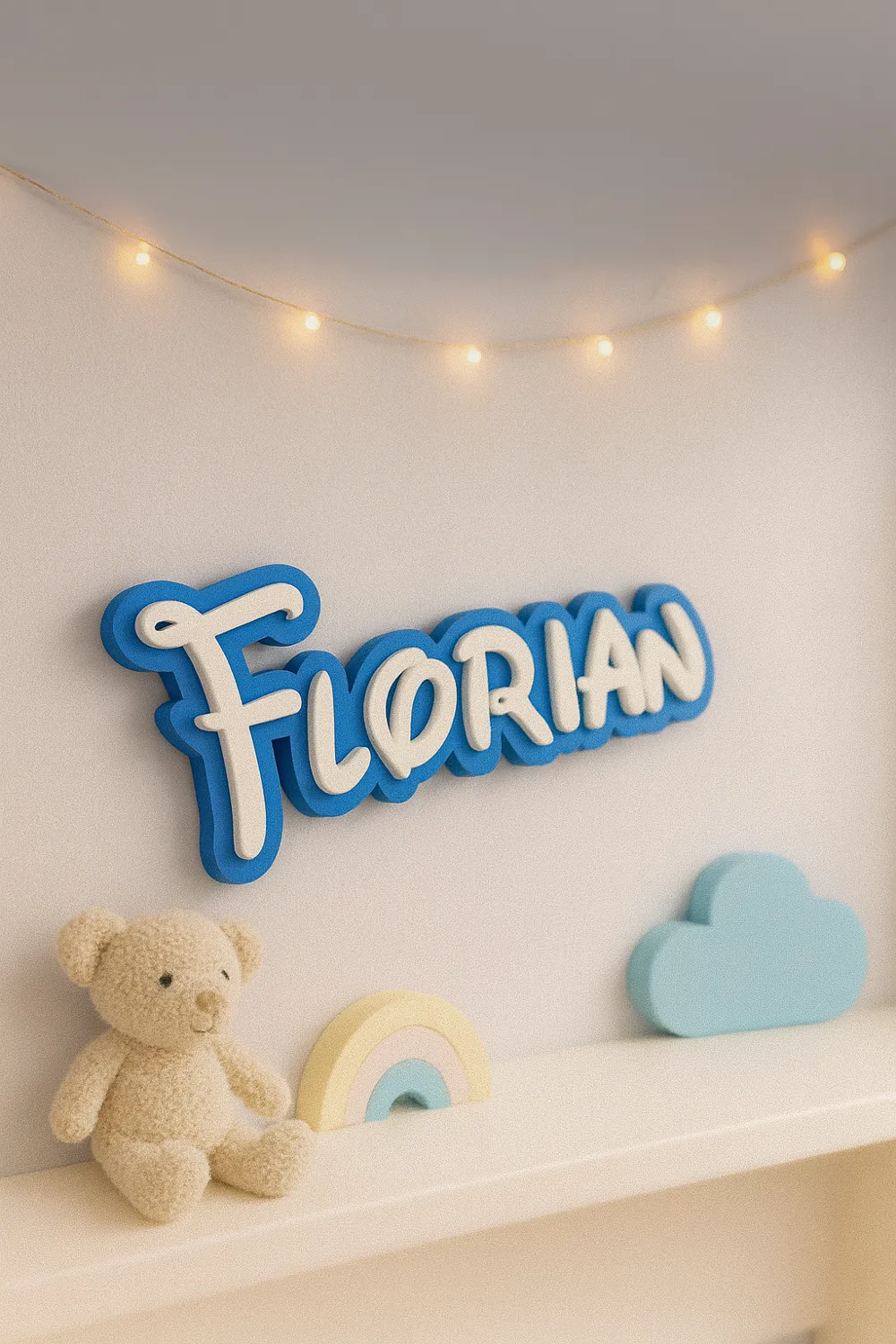 Florian Name Sign - Nursery wall art by mr_mkaay MakerWorld: Download ...