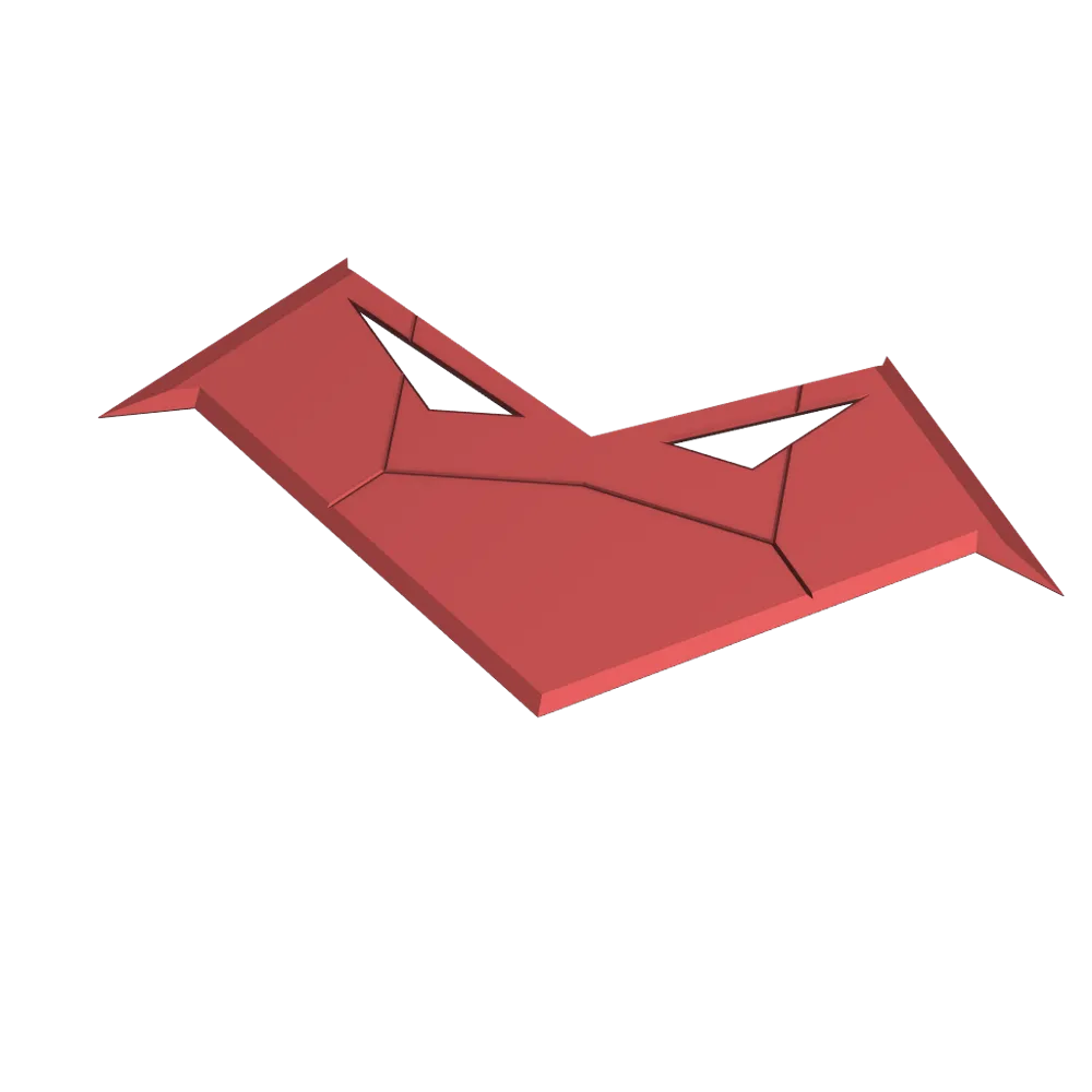 Red Hood Batarang by Jay PropsMakerWorld: Download Free 3D Models