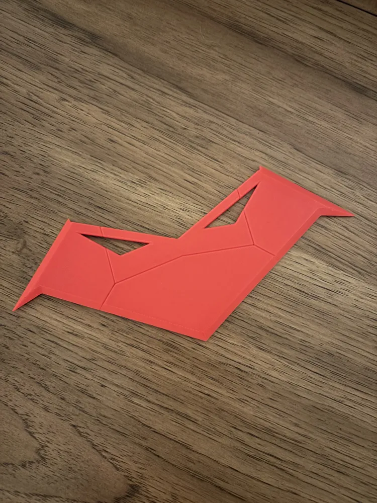 Red Hood Batarang by Jay PropsMakerWorld: Download Free 3D Models